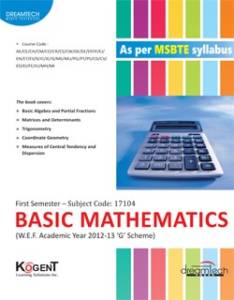 Basic Mathematics | Dreamtech Press- Books & Education Solutions