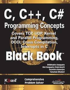 C, C++, C# Programming Concepts Black Book | Dreamtech Press- Books ...